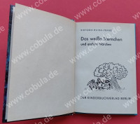Das weiße Sternchen und andere Märchen Viktoria Ruika-Franz Inge Gürtzig DDR Trompeterbuch (ab 8 ...